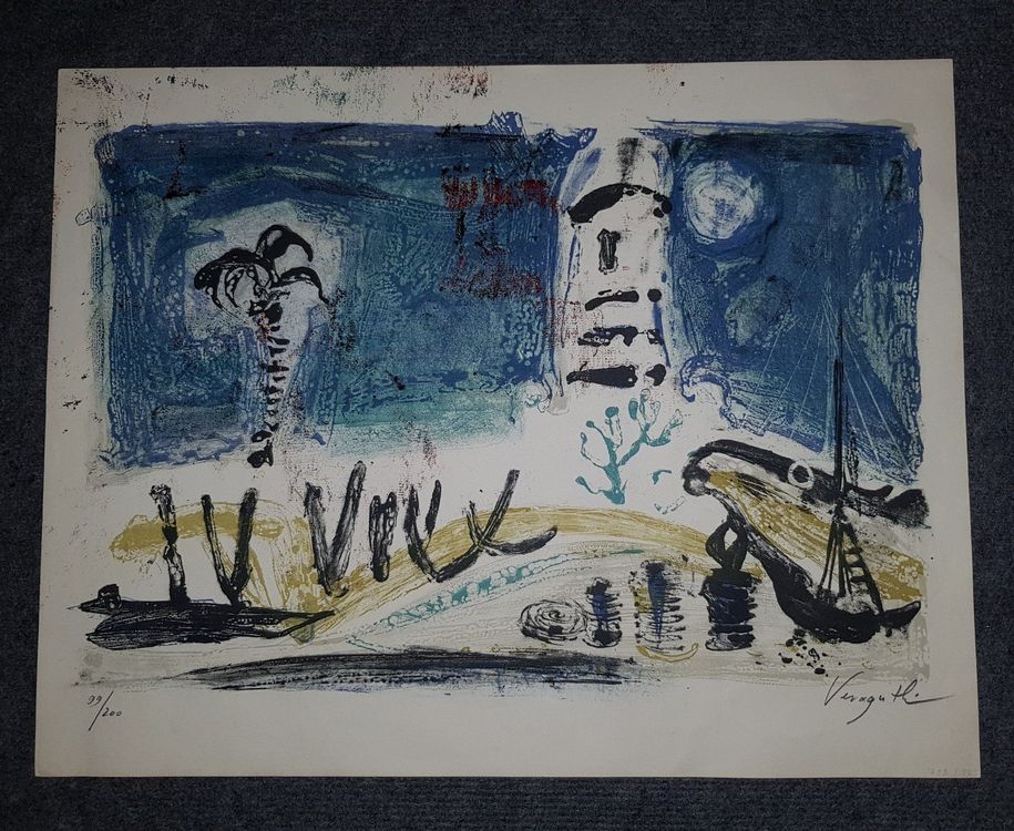 Litho Gerold Veraguth 1 | Kaufen auf Ricardo