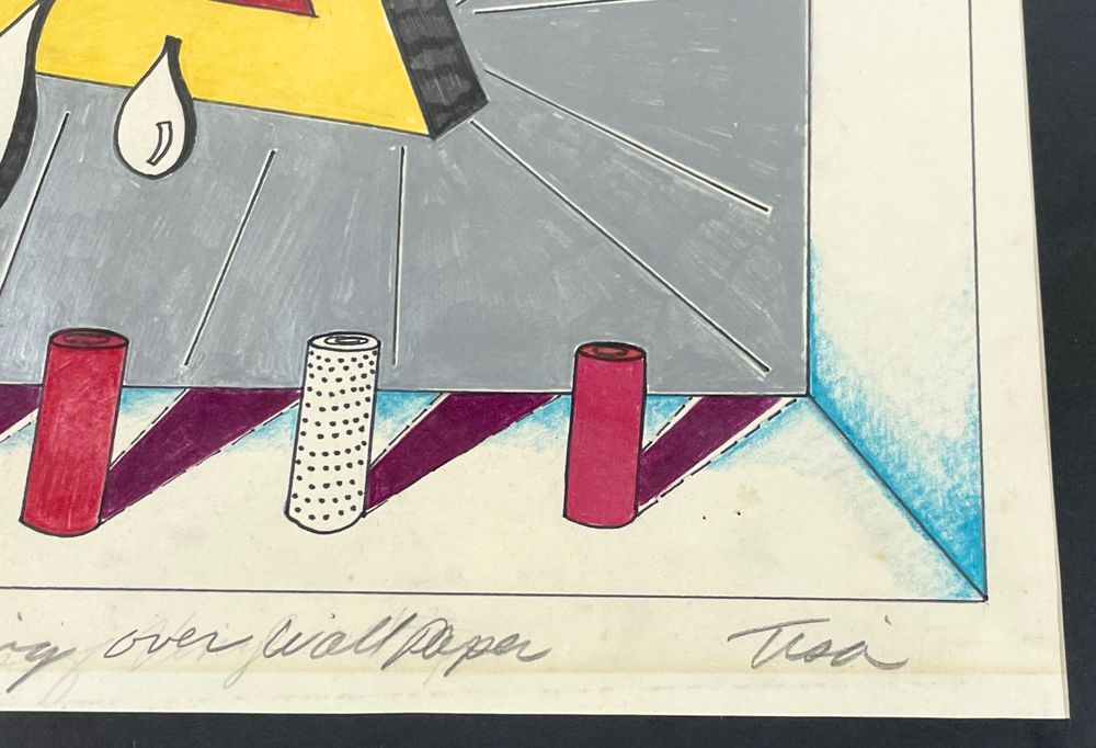 Ken Tisa (1945) grosse Mischtechnik | Kaufen auf Ricardo