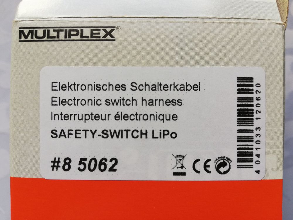 MULTIPLEX Safety-Switch Lipo | Kaufen auf Ricardo