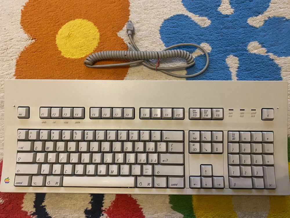 Apple Extended Keyboard I für Macintosh (mechanisch) (Gebraucht) in ...