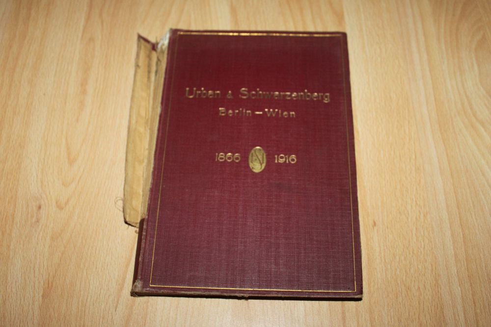 Urban & Schwarzenberg 1866-1916 Werksverzeichnis (Gebraucht) in Kaden für CHF 25 – mit Lieferung ...