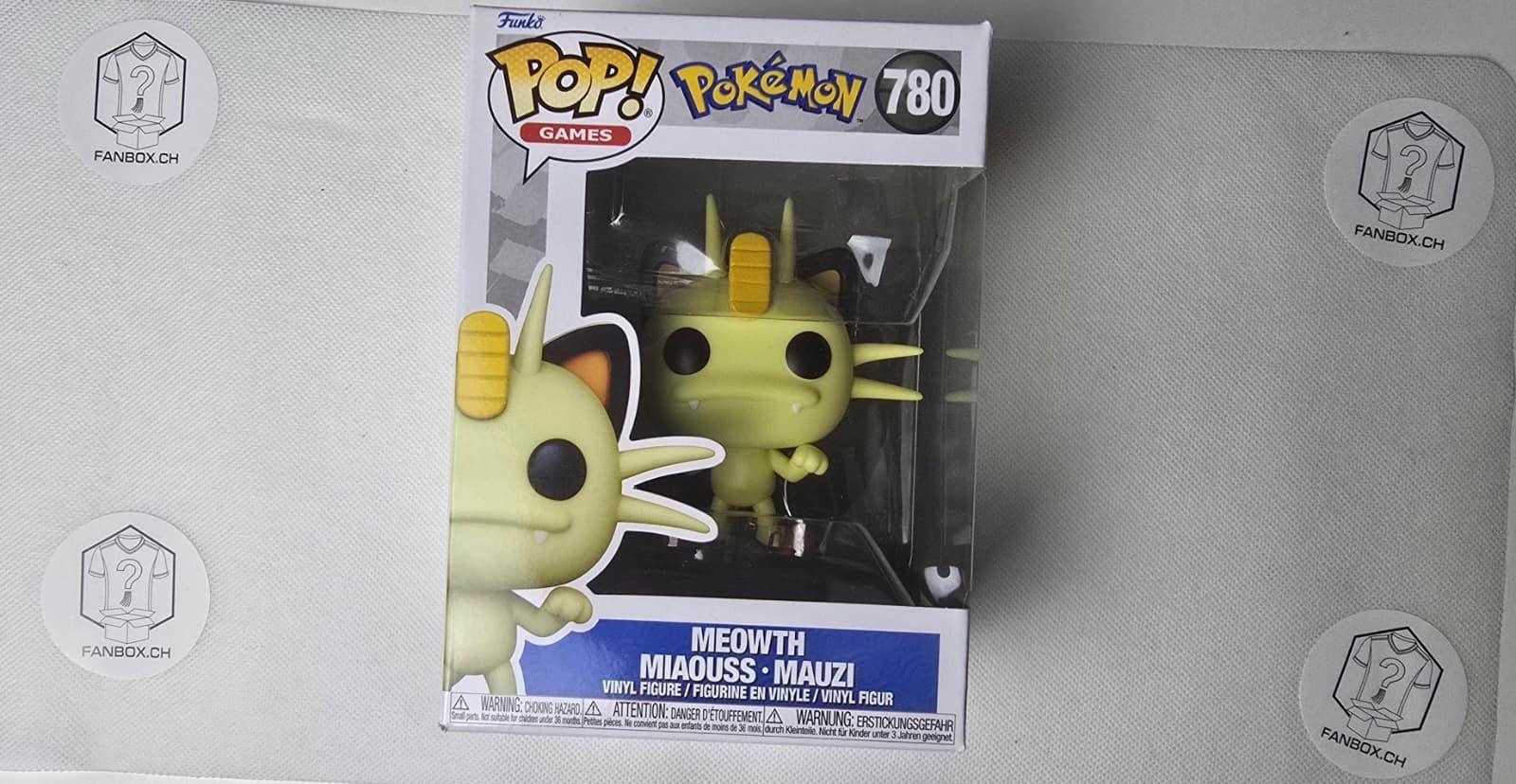 Funko Pop! Pokémon #780 – Meowth / Mauzi (Neu (gemäss Beschreibung)) in ...