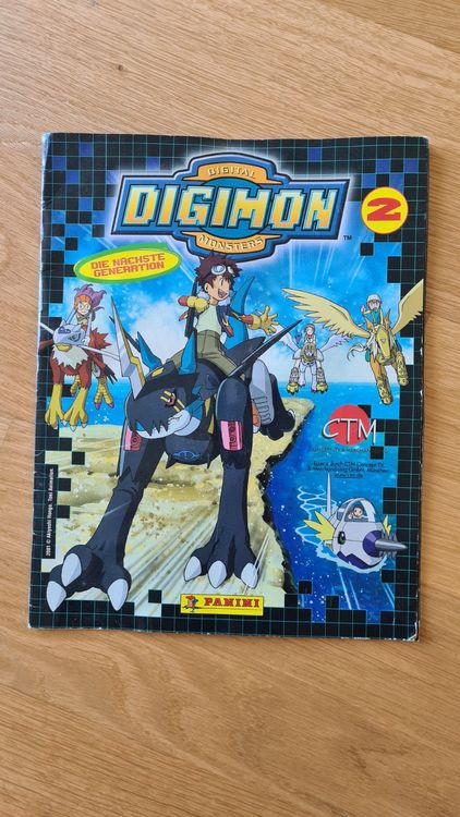 Original PANINI DIGIMON Digital Monsters Sammelalbum 2001 | Kaufen auf ...