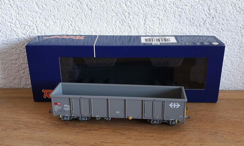 Roco 66951 SBB Hochbordwagen grau | Kaufen auf Ricardo