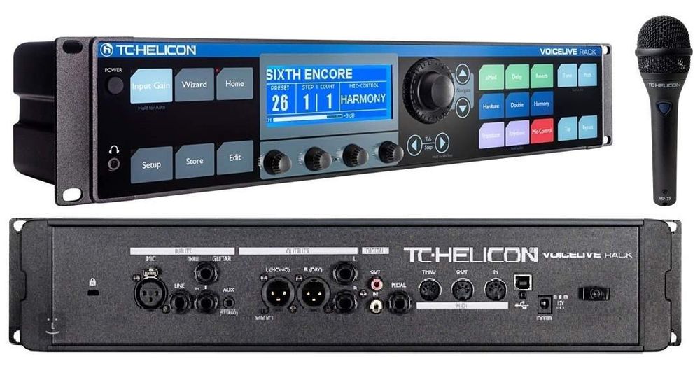 TC-Helicon Voice Live Rack inkl. MP-75 Mikrofon (Gebraucht) in ...