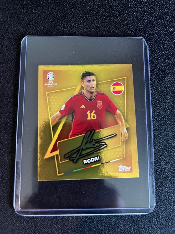 Topps Euro 2024 Rodri ESP SP Gold | Kaufen auf Ricardo