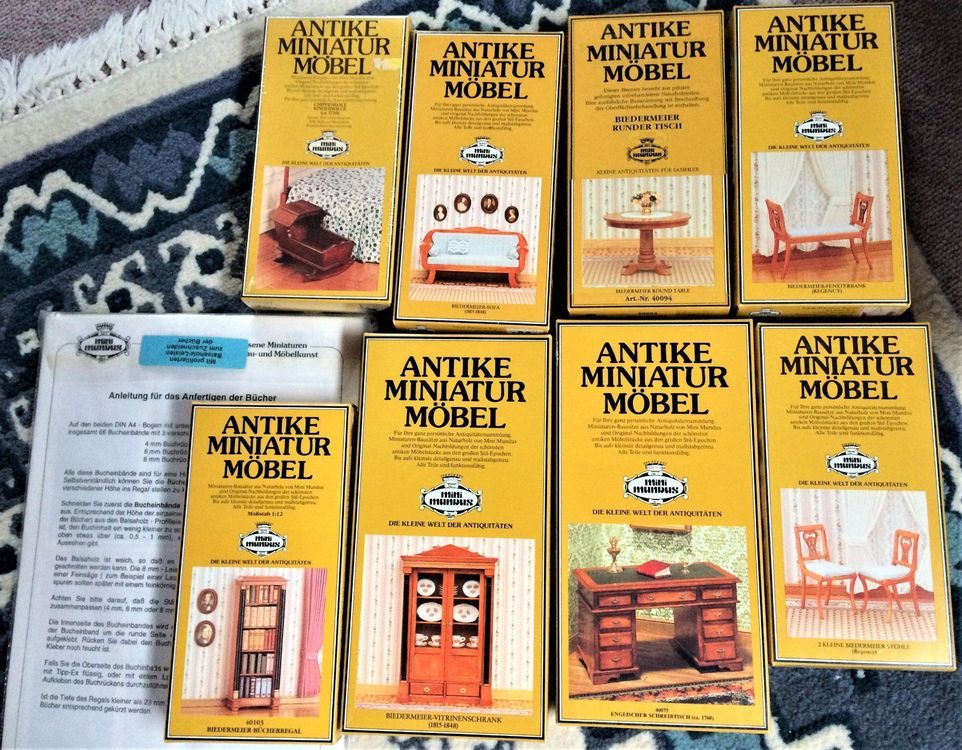 Mini-Mundus, Miniatur-Bausätze aus Holz (Neu und originalverpackt) in ...