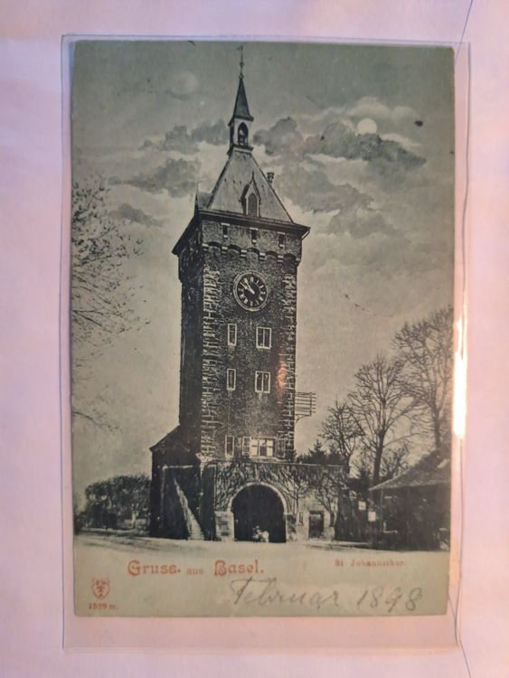 Ancienne CP Basel - St. Johannsthor 1898 (Gebraucht) in Pailly für CHF 8.9 – mit Lieferung auf ...