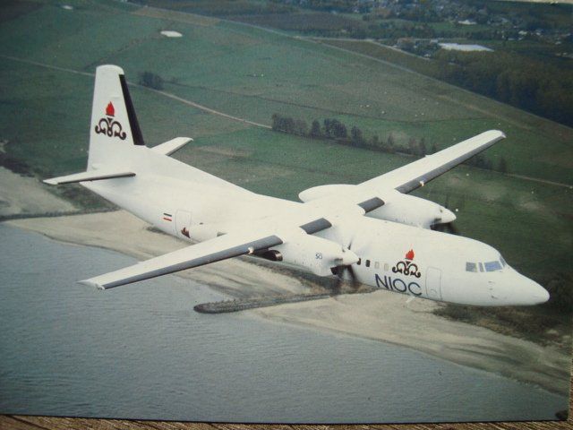 NIOC National Iranian Oil Comp. Fokker F-50 EP-OIL (Neu und ...
