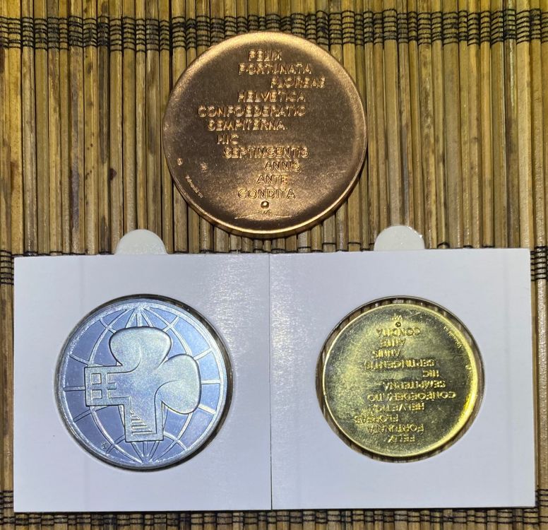 Set 700 Jahre Eidgenossenschaft Schweiz Helvetia Weg CH (Neu (gemäss ...
