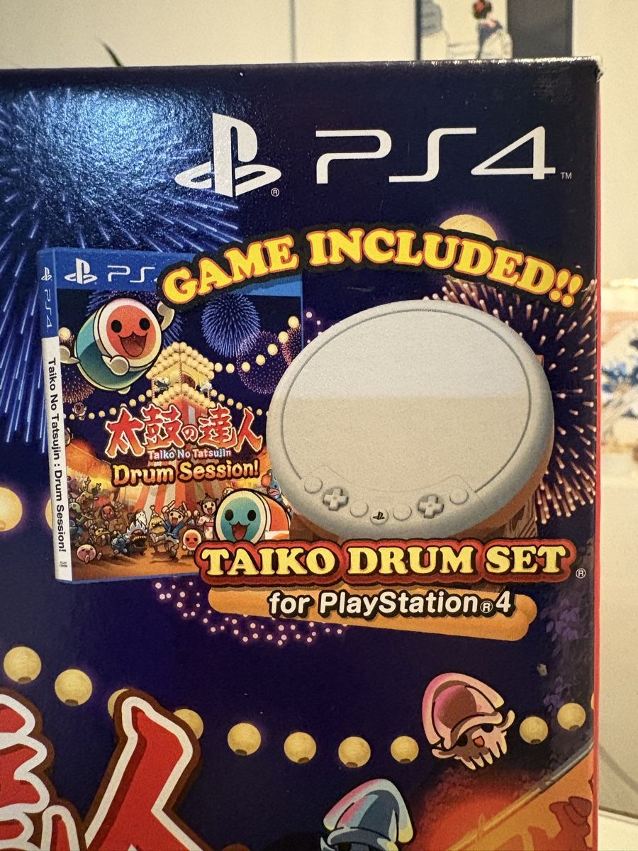 Taiko No Tatsujin: Drum Session! PS4 PS5 with Drum Set! (Neu (gemäss ...