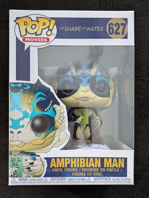 Funko Pop! Movies - Shape of Water - Amphibian Man #627 (Neu und ...
