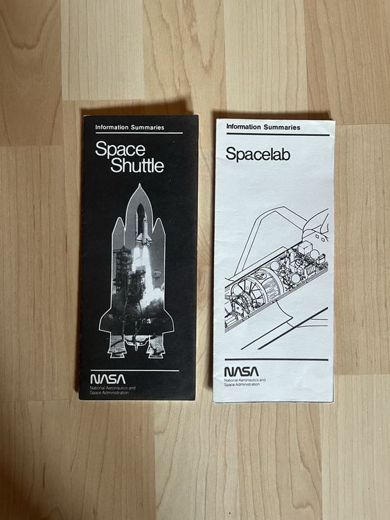 NASA Space Shuttle & Spacelab Info-Broschüre aus den 80ern (Gebraucht ...