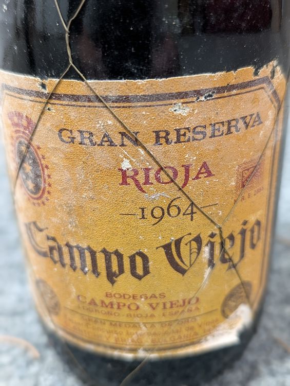 Rioja Campo Viejo 1964 Grand Reserva 🍷 Vintage (Neu und ...