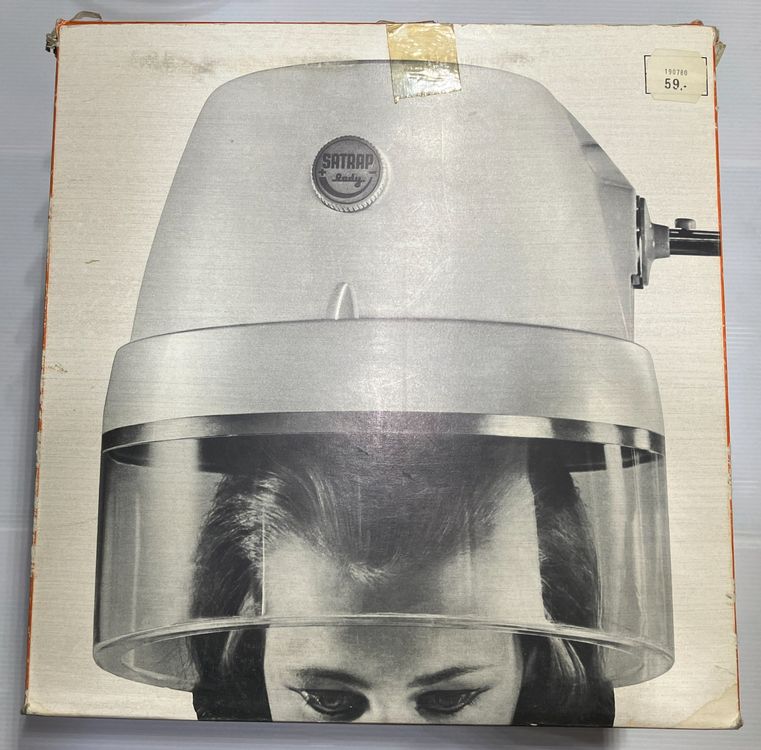 Casque sèche cheveu vintage Satrap Lady. 1970 (Gebraucht) in Chêne ...