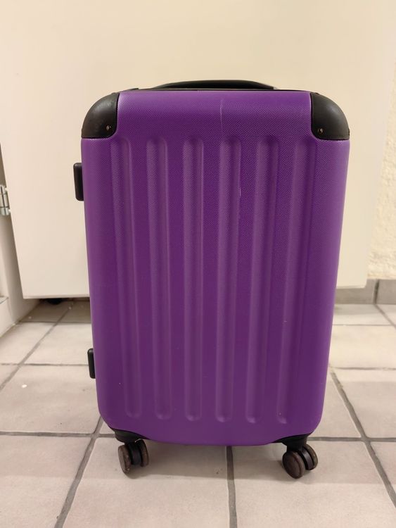 Hauptstadtkoffer Spree - Handgepäck Hartschale matt lila (Gebraucht) in ...
