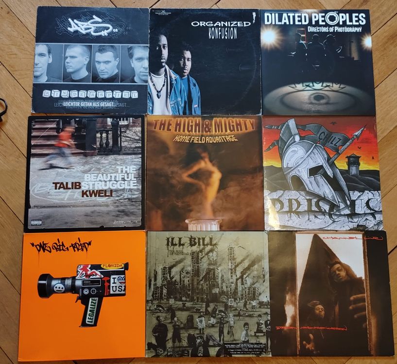 Hip Hop Vinyl Sammlung ca. 100 Stück (38 x Alben) (Gebraucht) in Basel ...