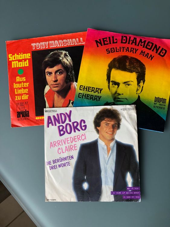 3 Single CD - Tony Marshall, Andy Borg, Neil Diamond (Gebraucht) in ...