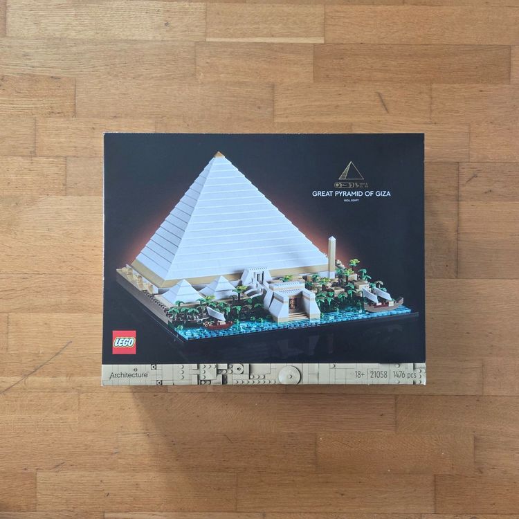 Lego Architecture Great Pyramid Of Giza 21058 Neu (Neu (gemäss ...