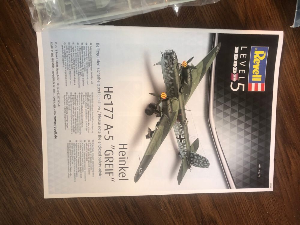 Revell 03913 Heinkel He177 A-5 Greif 1:72 Neu | Kaufen auf Ricardo