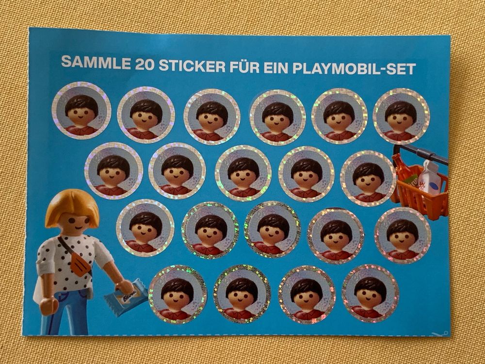 Migros Playmobil Mania 1 volle Karte | Kaufen auf Ricardo
