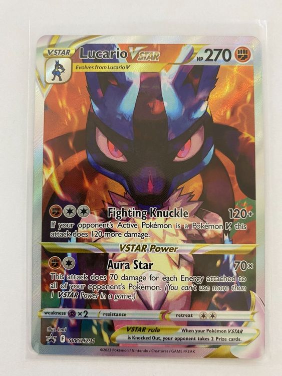 Pokemon Lucario VStar SWSH291 EN | Kaufen auf Ricardo