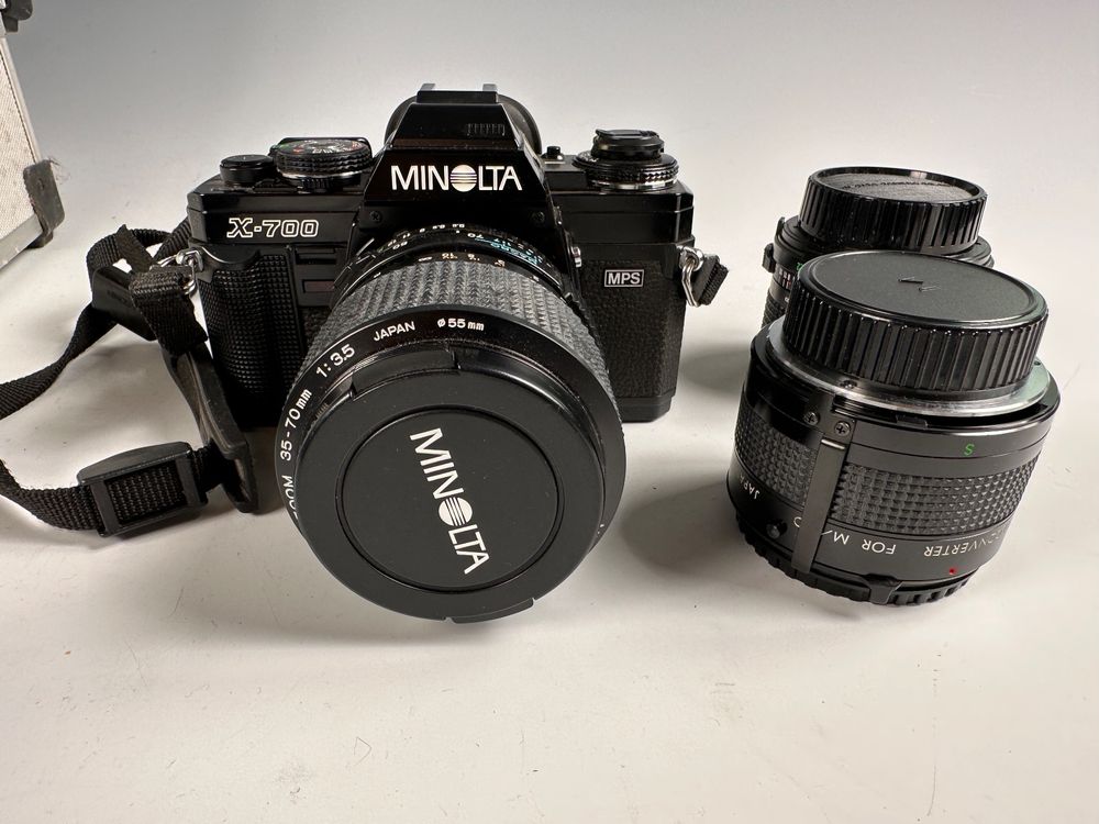 Minolta x 700 Fotografen Set Nostalgie | Acheter sur Ricardo