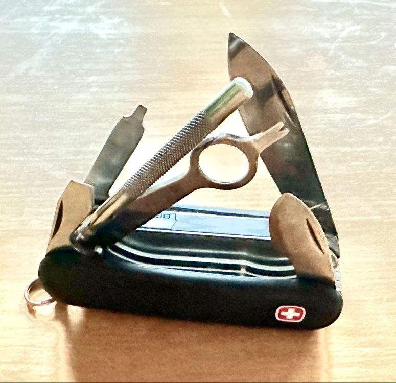 Couteau Suisse Horloger Wenger Minathor, Vintage! Rare! (Neuf avec ...