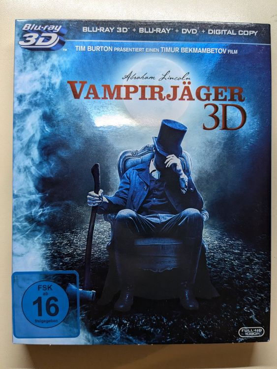 Abraham Lincoln - Vampirjäger [Blu-ray / 2D&3D] (Gebraucht) in Port für CHF 6 – mit Lieferung ...