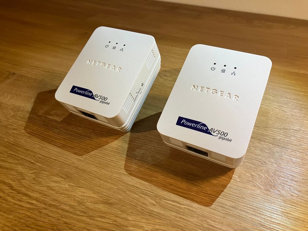 Netgear powerline AV 500 gigabit adapter XAV5001 (Gebraucht) in ...