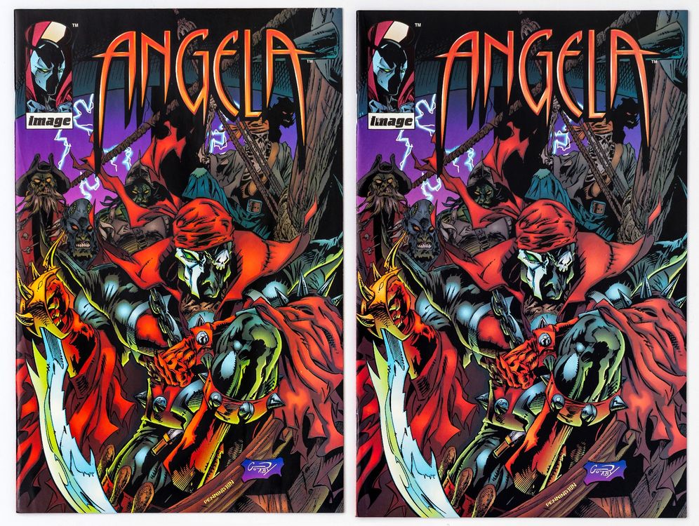 SPAWN - ANGELA - PIRATE VARIANT COVER - US Ausgaben (Gebraucht) in st ...