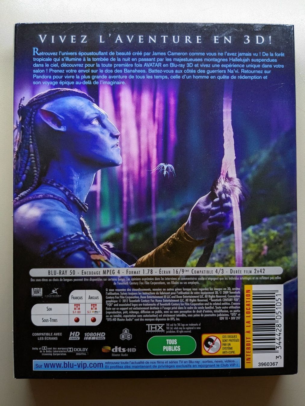Avatar - Aufbruch nach Pandora [Blu-ray & DVD / 2D&3D] (Gebraucht) in ...