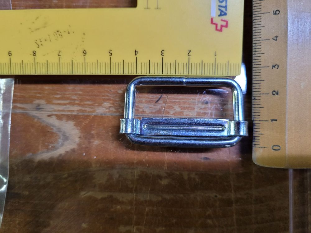 Schweizer Armee - 10 Stk.- Schiebsteg-Schnalle - 45 x 35 mm (Gebraucht ...