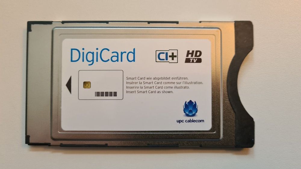 UPC DigiCard CI+ Modul (Gebraucht) in Guntershausen für CHF 11 – mit ...