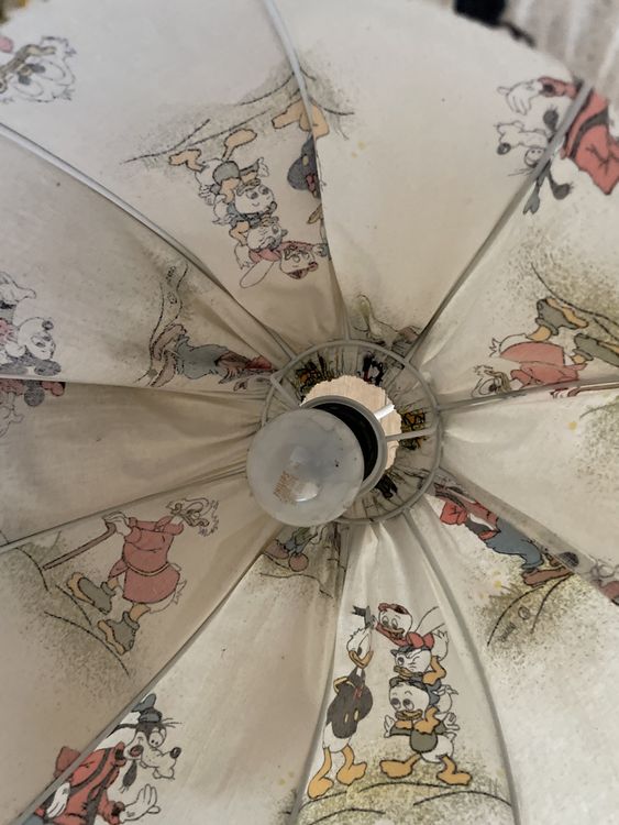 Vintage Disney Lampe Mickey Mouse, Donald Duck, Goofy (Gebraucht) in ...