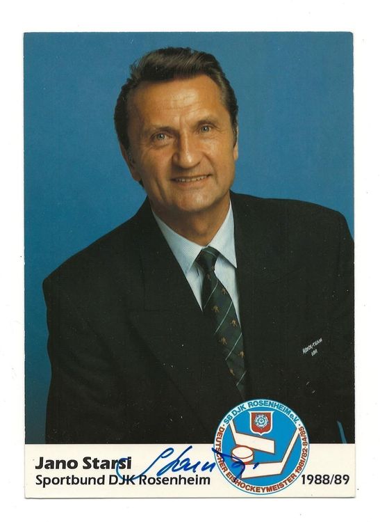 Dr. JANO STARSI - EISHOCKEY LEGENDE CSSR (Gebraucht) in Basel für CHF 9 ...