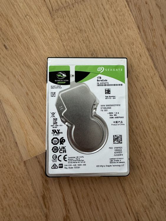 1TB / 1000GB Seagate Barracuda Compute Harddisk / HDD | Kaufen auf Ricardo