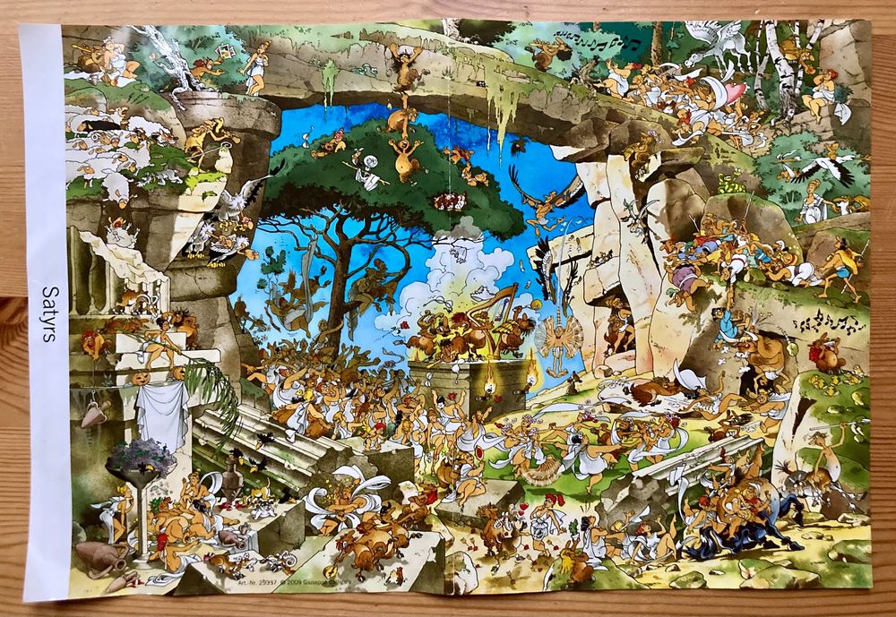 Rarität: Giuseppe Calligaro-Puzzle 1000 „Satyrs“ (Heye) (Gebraucht) in ...