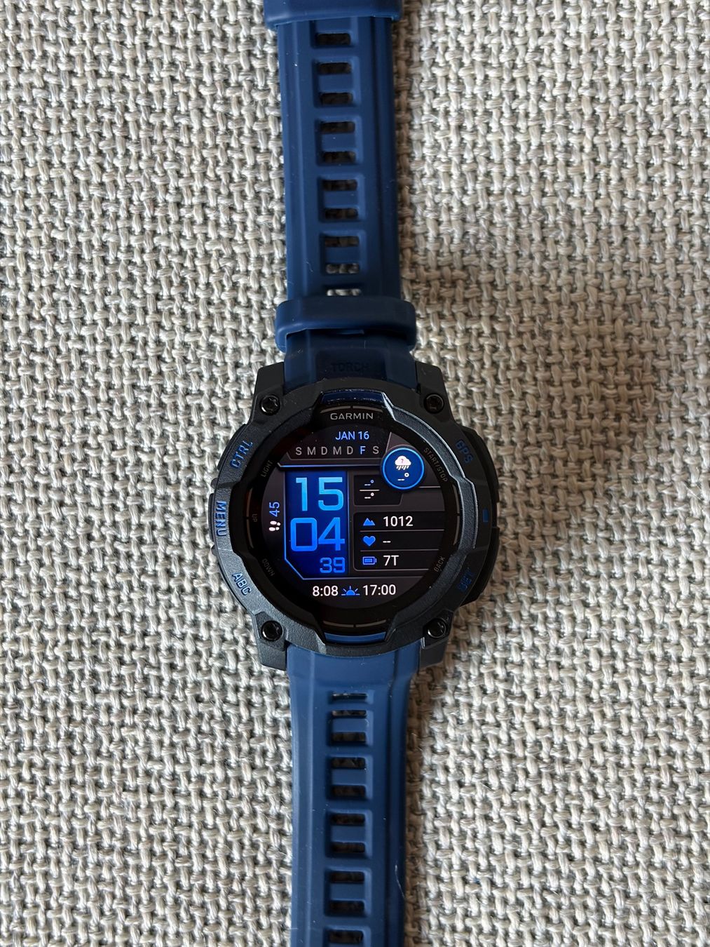 Garmin Instinct 3 AMOLED - 45mm Limited Edition (Bolt Blue) (Gebraucht ...