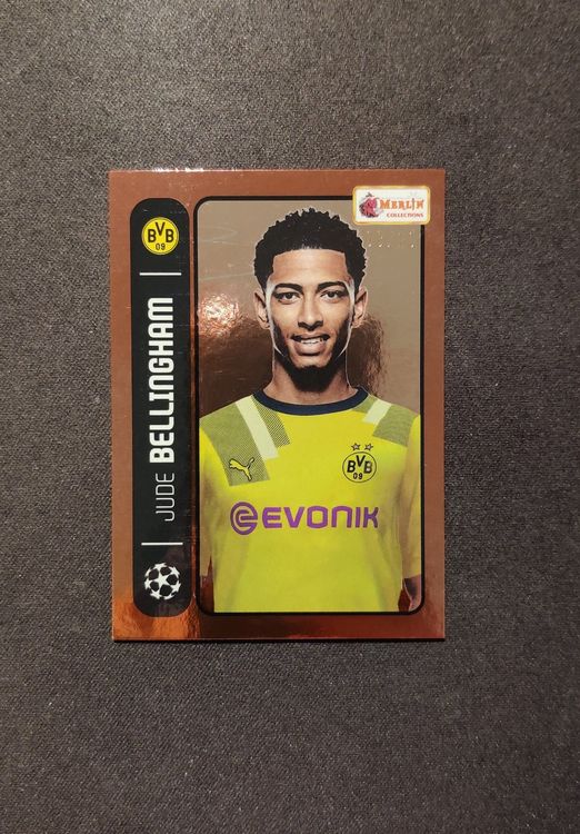 Topps Merlin Heritage Jude Bellingham Borussia Dortmund /10 (Gebraucht ...