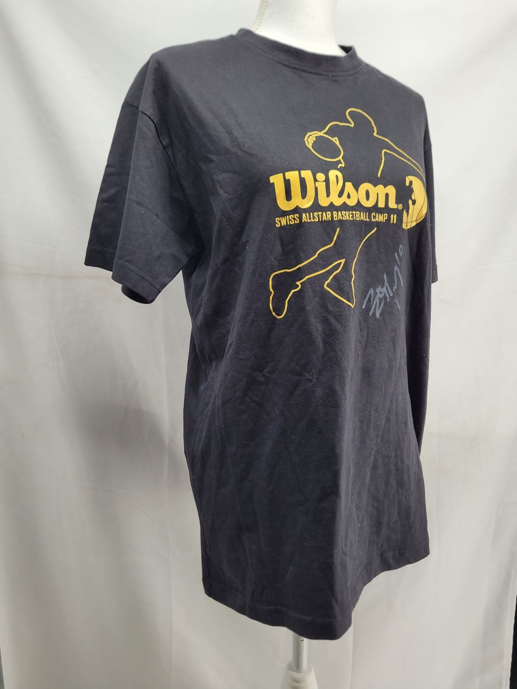 TShirt WILSON Swiss Allstar Basketball 11, signé Eric Gordon (D ...