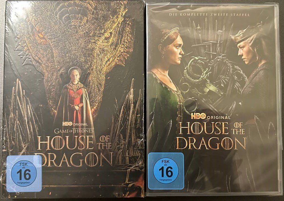 House of the Dragon Staffel 1+2 (DVD) - Game of Thrones! (Neu und originalverpackt) in Beringen ...