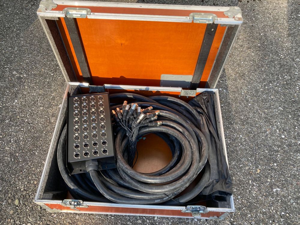 Stagebox Ssnake 30m mit Flight Case | Kaufen auf Ricardo