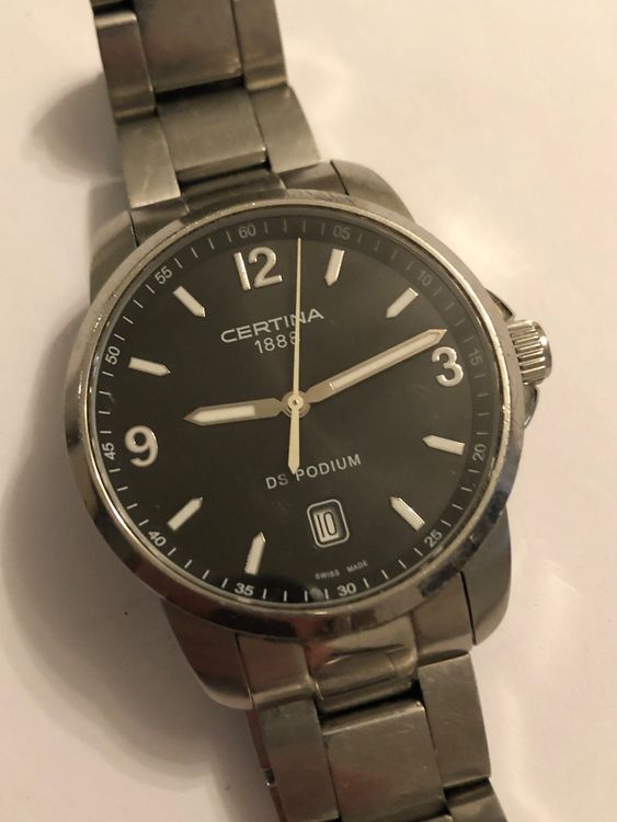 Certina DS Podium 38 mm (Gebraucht) in Pfeffingen für CHF 54 – mit Lieferung auf Ricardo kaufen