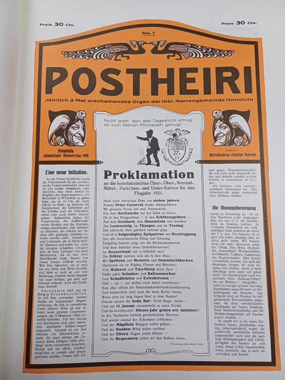 Sammelausgabe Solothurner Fasnachtszeitung Postheiri (Neu und originalverpackt) in Lommiswil für ...