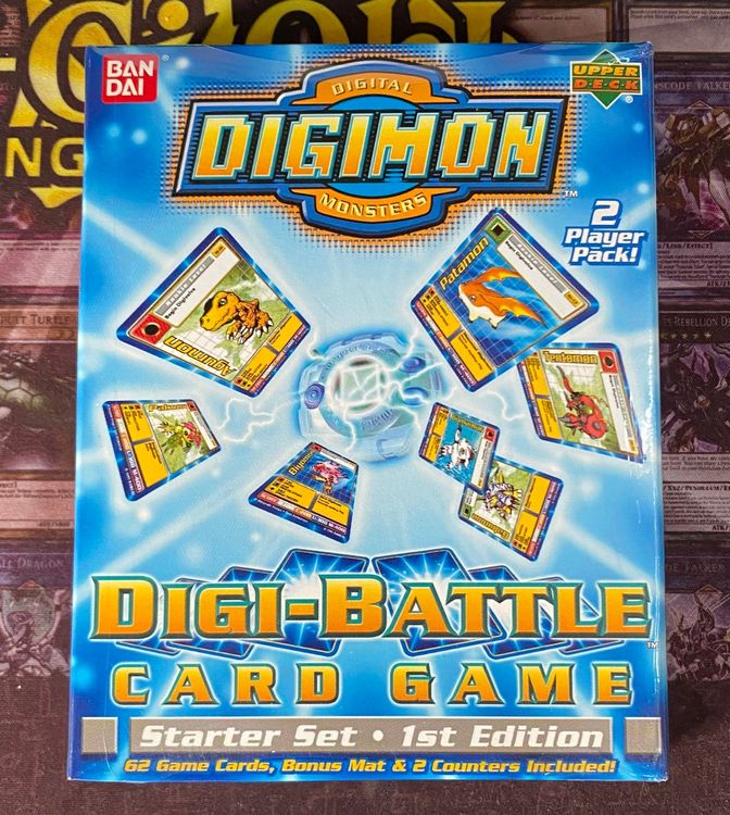 Digimon Digi-Battle 1st Ed. Starter Set (2000) - Sealed (Neu und ...