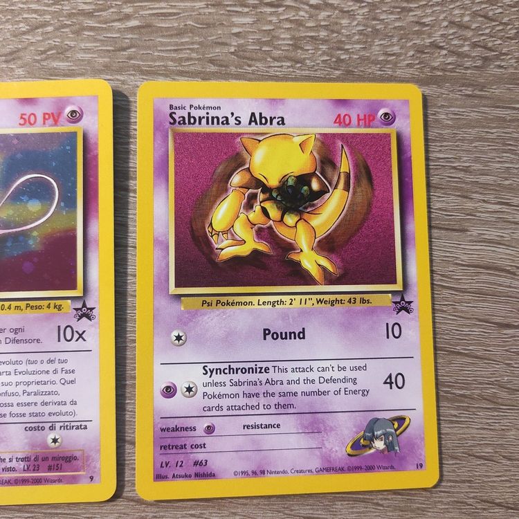 EEVEE/MEW/ABRA PROMO BLACK STAR! | Kaufen auf Ricardo