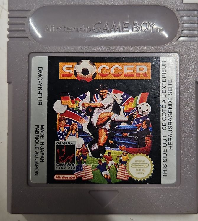 Jeu Game Boy Soccer - Foot Nintendo, jeu retro (D'occasion) à Berolle ...