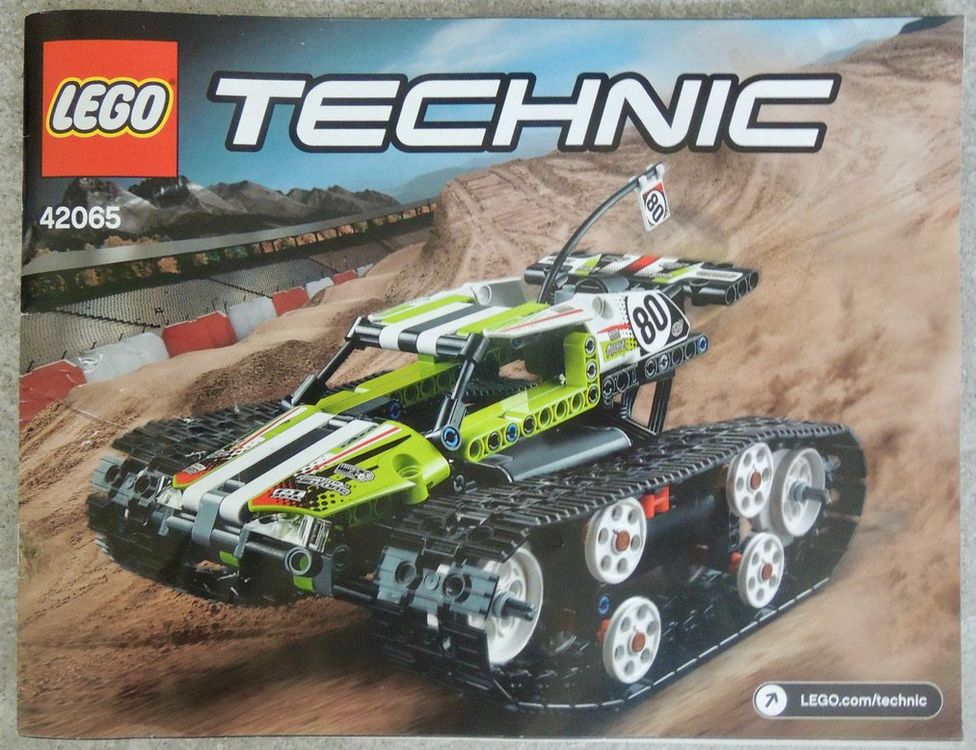 Lego Technic Bauanleitung zu 42065: Tracked Racer | Kaufen auf Ricardo