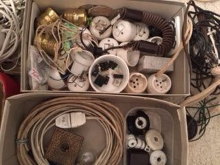 altes Elektro-Mat. f Lampen, Reparatur.. | Kaufen auf Ricardo